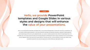 Corporate Business Conference google slides design