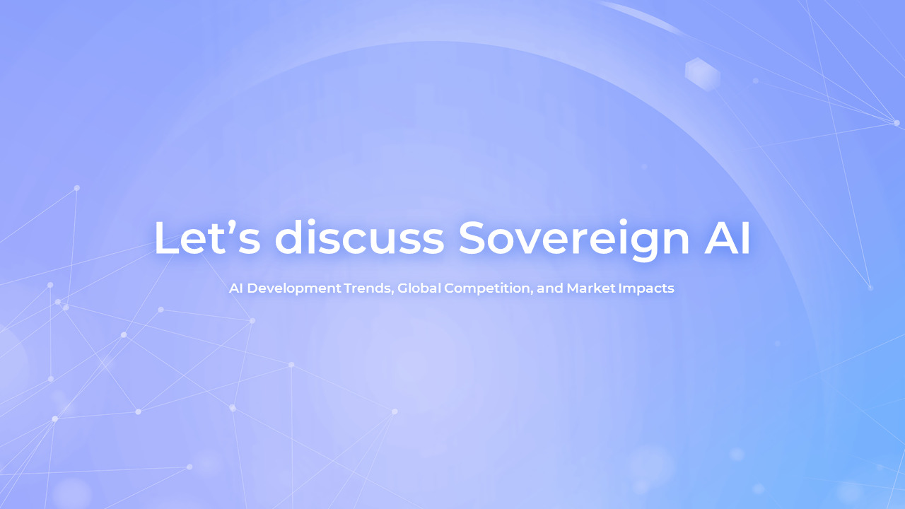 Sovereign AI and the DeepSeek Shock Google Slides Template Diagrams Design