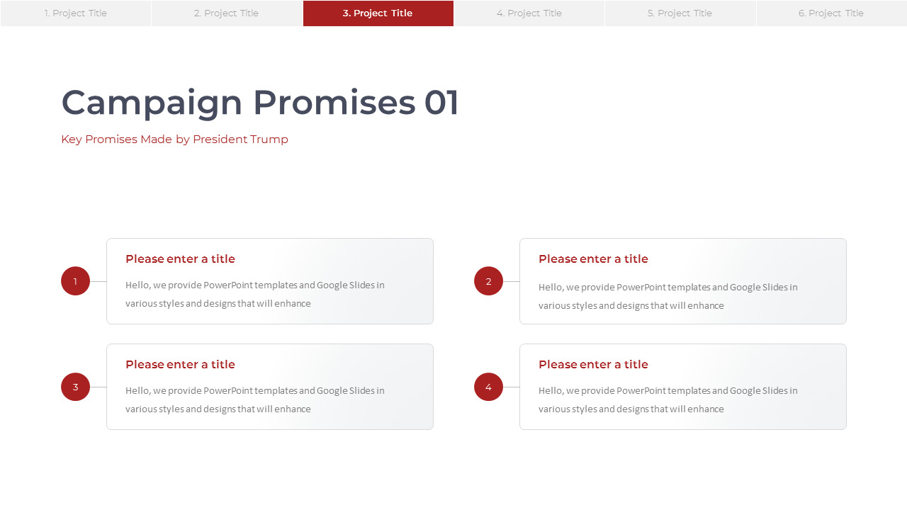 The Re-Inauguration of President Donald Trump Google Slides Themes for ...