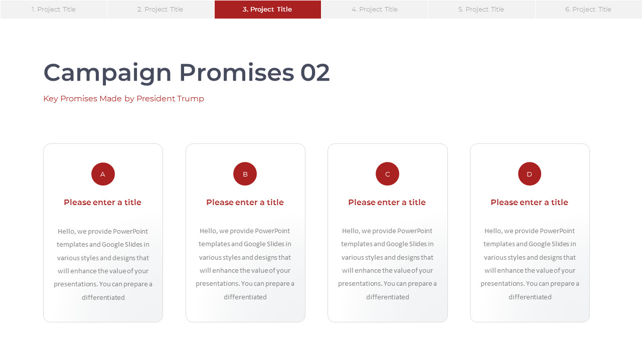 The Re-Inauguration of President Donald Trump Google Slides Themes for ...