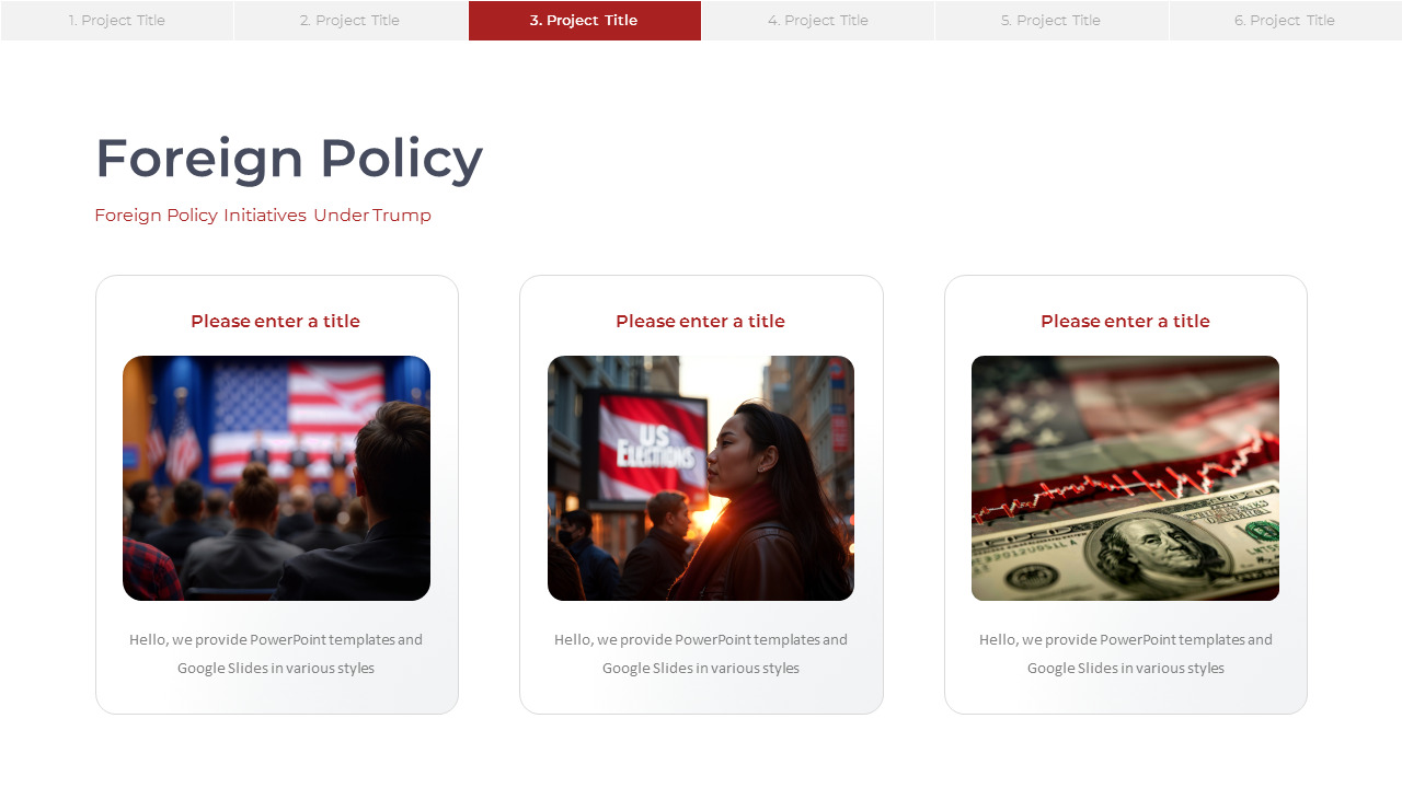 The Re-Inauguration of President Donald Trump Google Slides Themes for ...