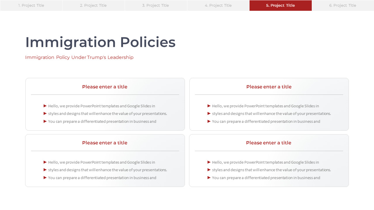 The Re-Inauguration of President Donald Trump Google Slides Themes for ...
