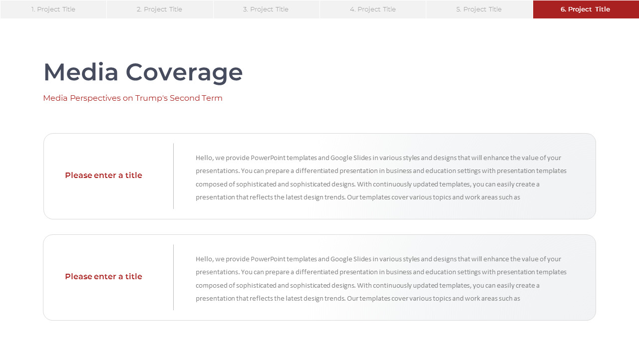 The Re-Inauguration of President Donald Trump Google Slides Themes for ...