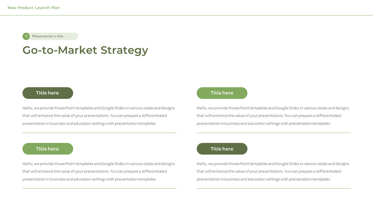 New Product Launch Plan Slide PPT