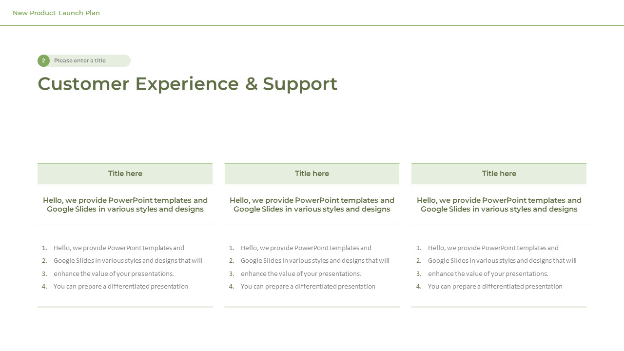New Product Launch Plan Slide PPT