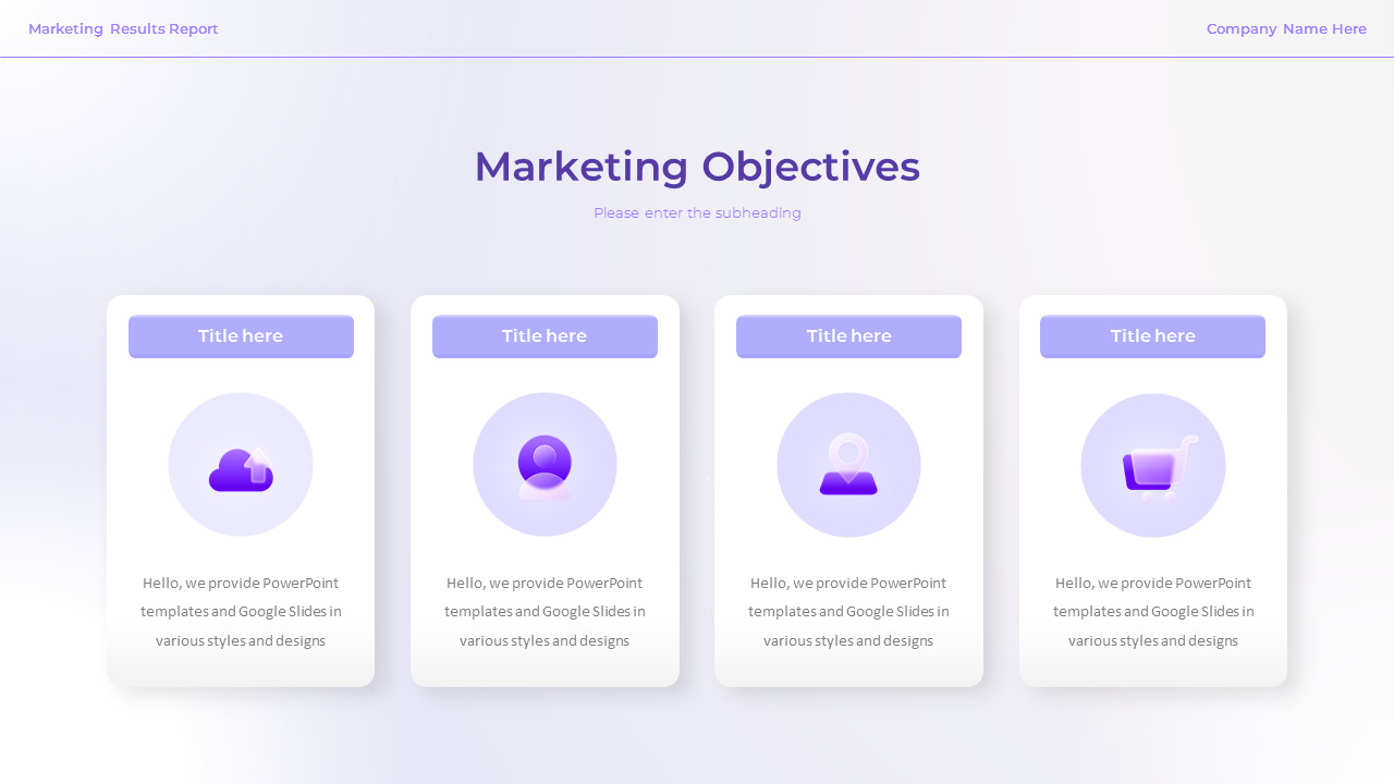 Comprehensive Marketing Report Business plan PPT