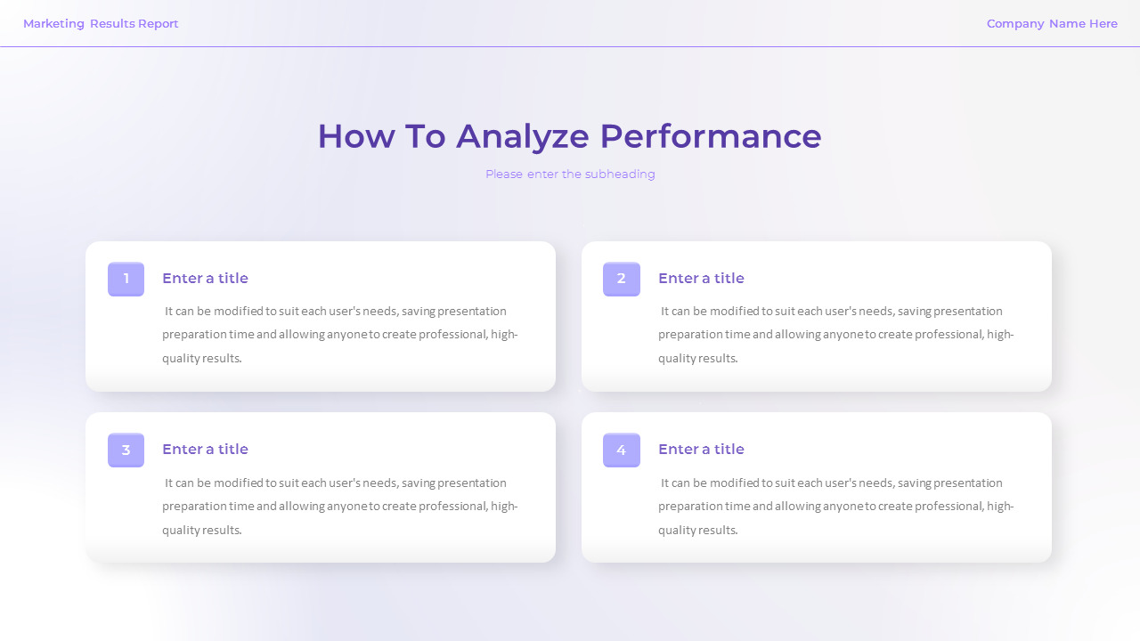 Comprehensive Marketing Report Business plan PPT