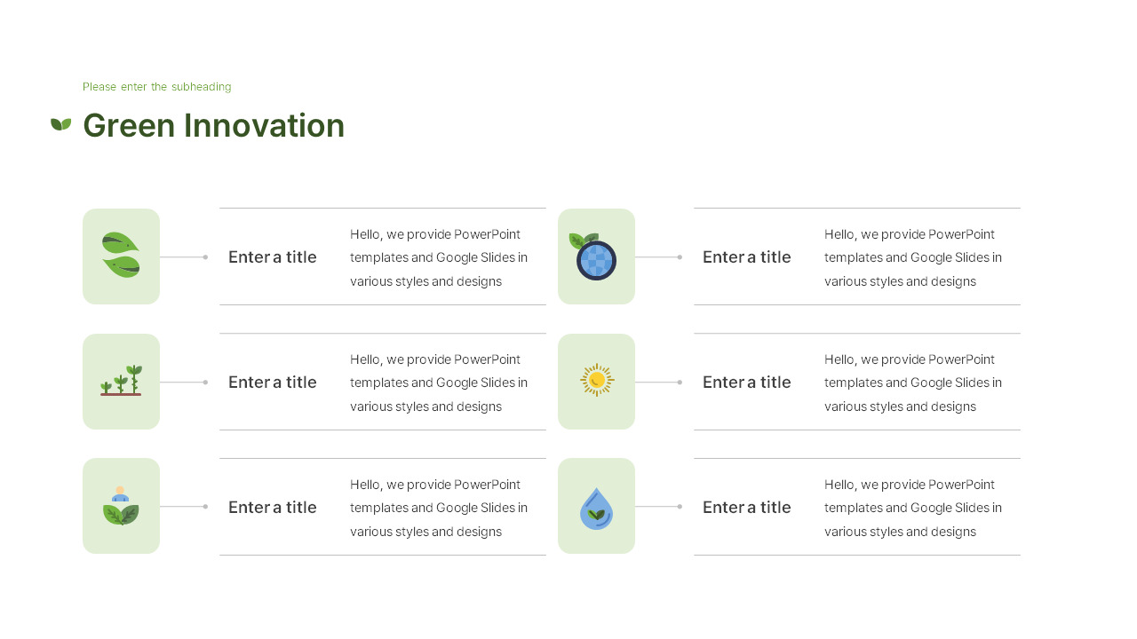 ESG Management Strategy PPT Background Images