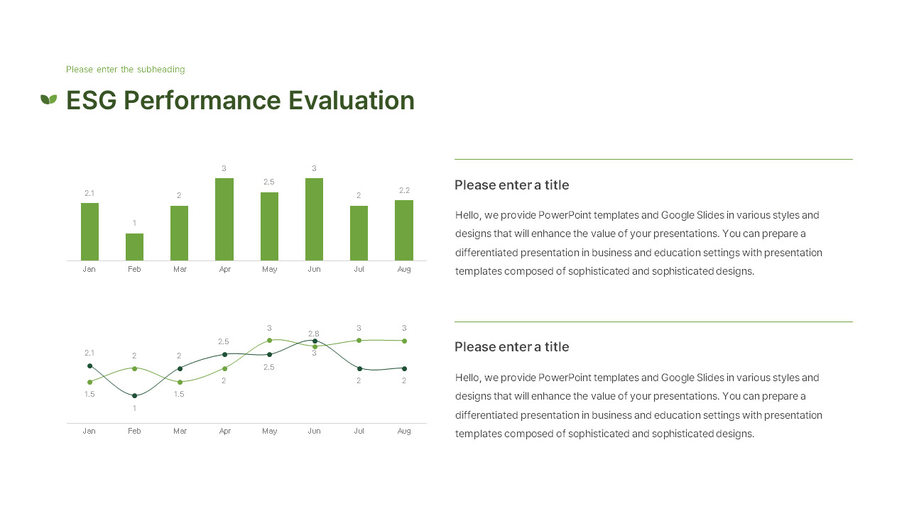 ESG Management Strategy PPT Background Images