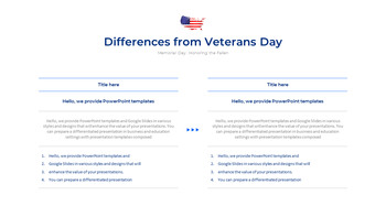 Memorial Day Honoring the Fallen Google Slides Templates for Your Next ...