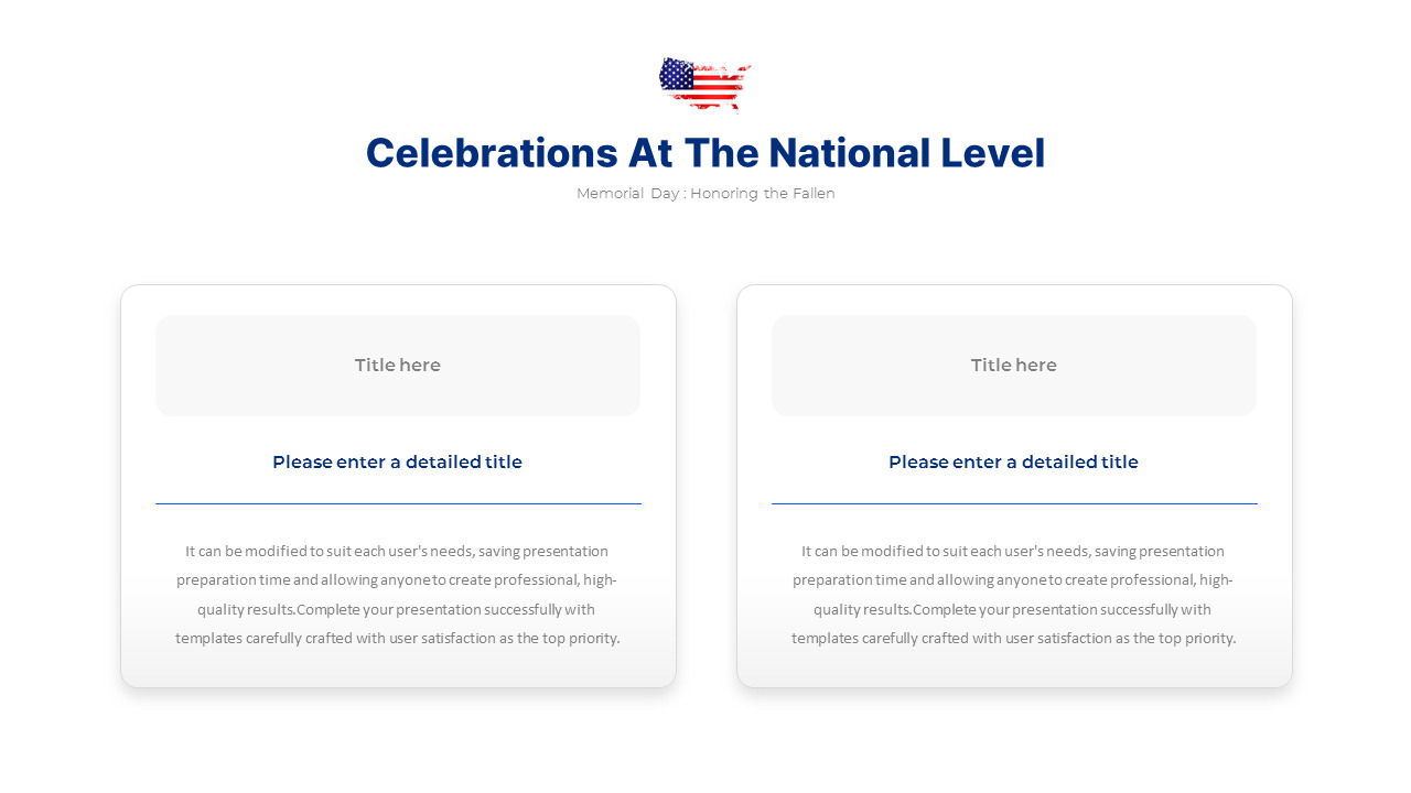 Memorial Day Honoring the Fallen Google Slides Templates for Your Next ...