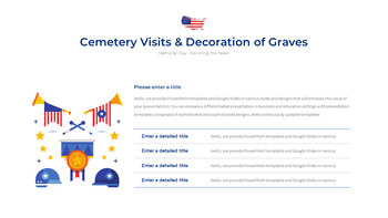 Memorial Day Honoring the Fallen Google Slides Templates for Your Next ...