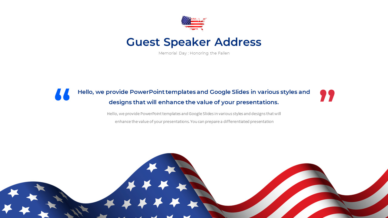 Memorial Day Honoring the Fallen Google Slides Templates for Your Next ...