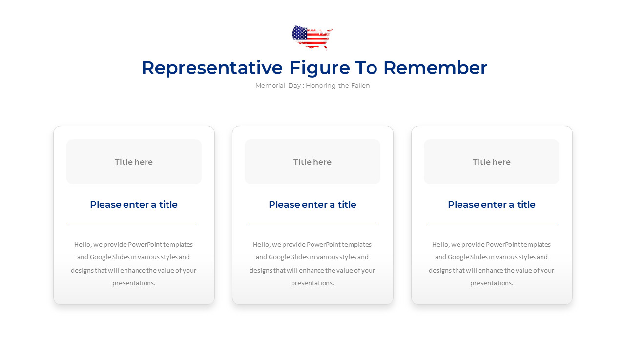 Memorial Day Honoring the Fallen Google Slides Templates for Your Next ...