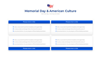 Memorial Day Honoring the Fallen Google Slides Templates for Your Next ...
