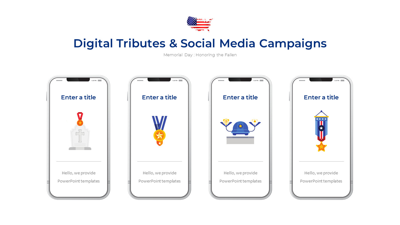Memorial Day Honoring the Fallen Google Slides Templates for Your Next ...
