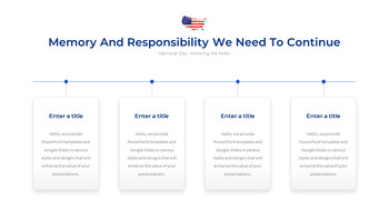 Memorial Day Honoring the Fallen Google Slides Templates for Your Next ...