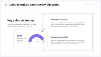 Sales Strategy Plan Presentation PowerPoint Format