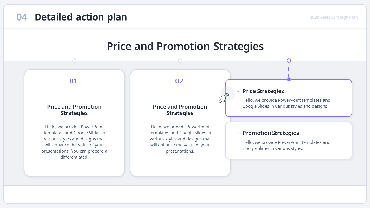 Sales Strategy Plan Presentation PowerPoint Format