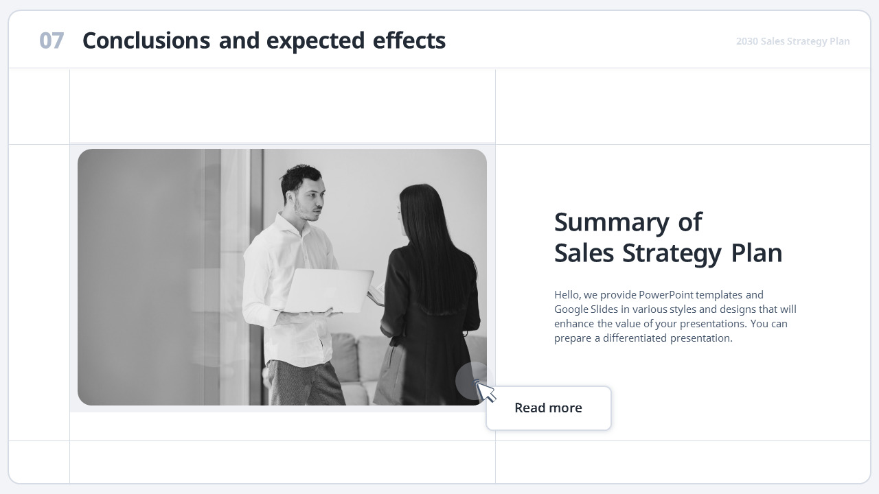 Sales Strategy Plan Presentation PowerPoint Format
