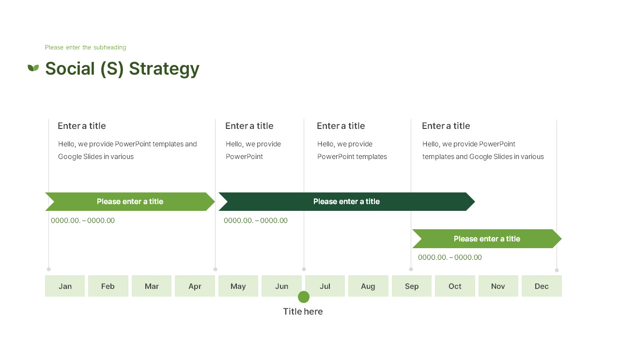 ESG Management Strategy google slides powerpoint