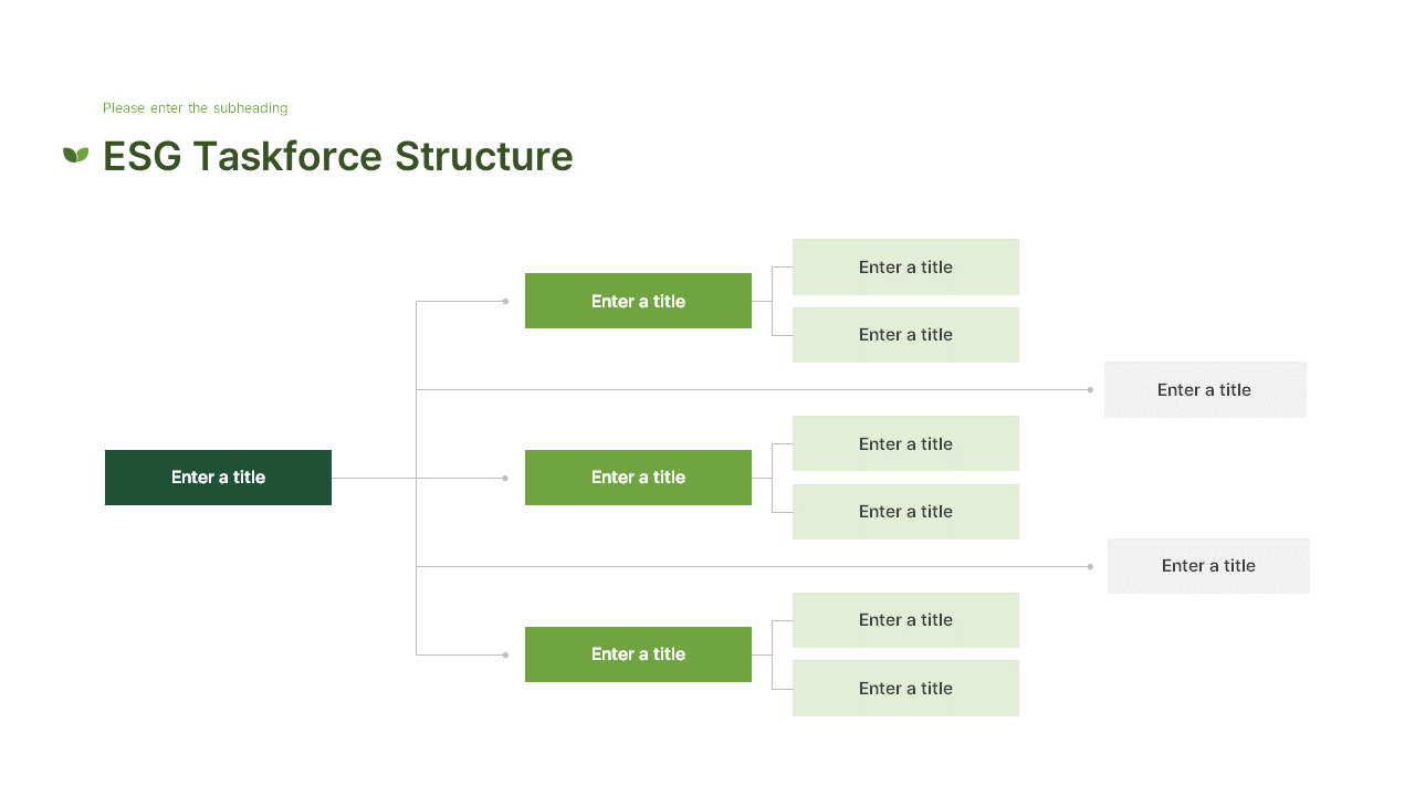 ESG Management Strategy google slides powerpoint
