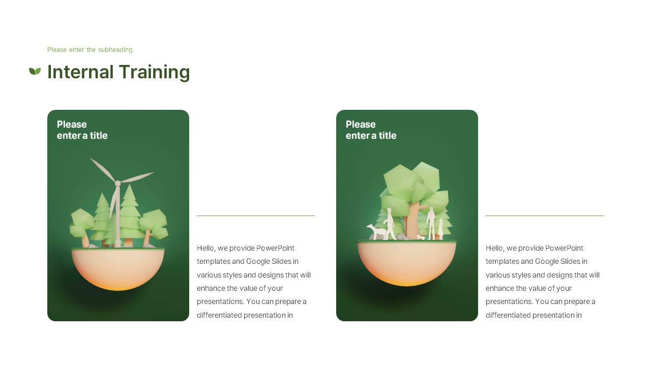 ESG Management Strategy google slides powerpoint