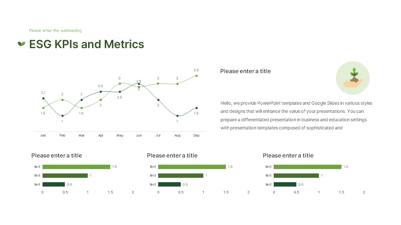 ESG Management Strategy google slides powerpoint