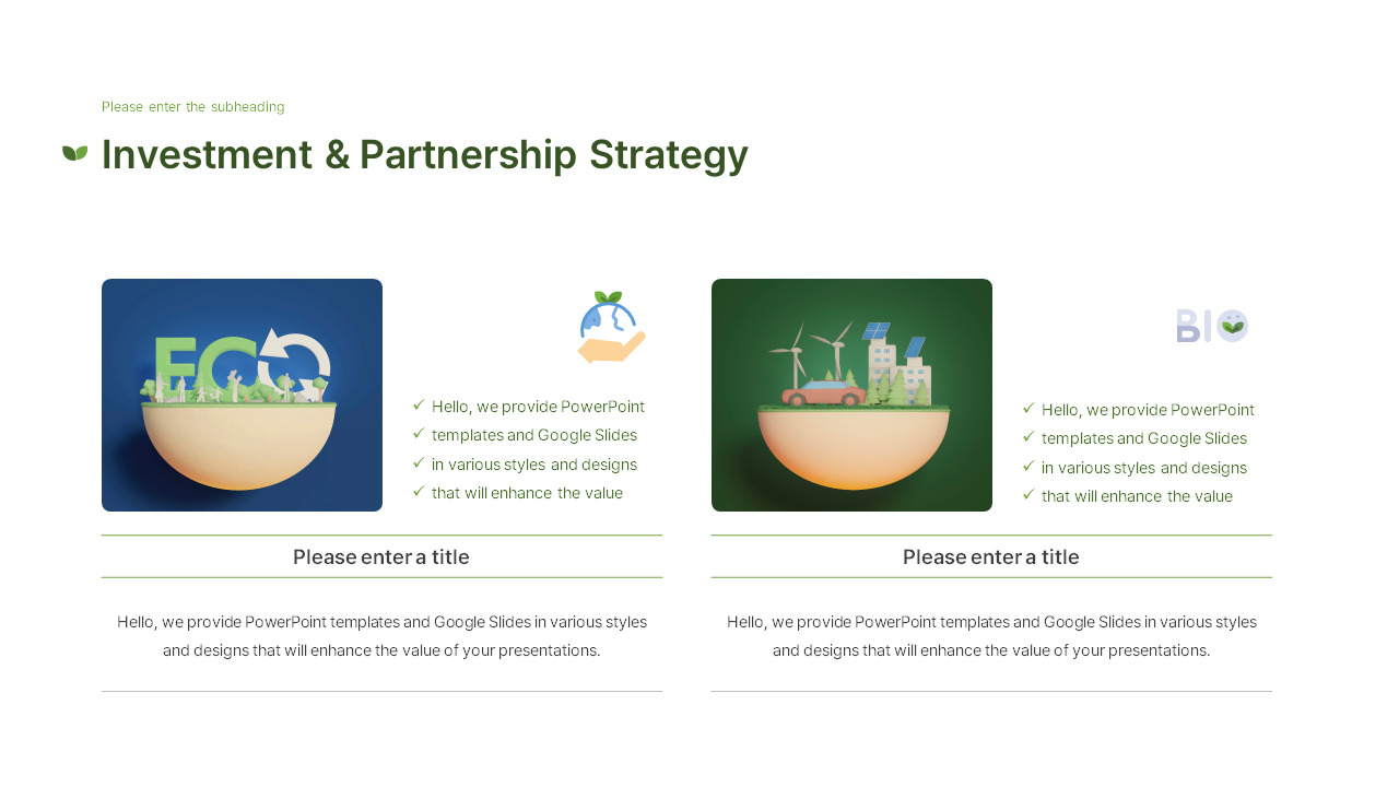 ESG Management Strategy google slides powerpoint