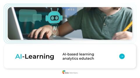 AI-Based Learning Analytics Edutech Pitchdeck presentation template ppt powerpoint