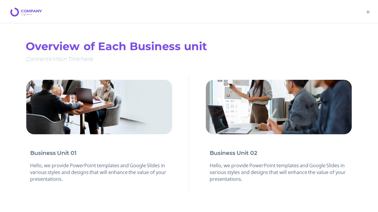 Company Introduction Overview Marketing Presentation PPT