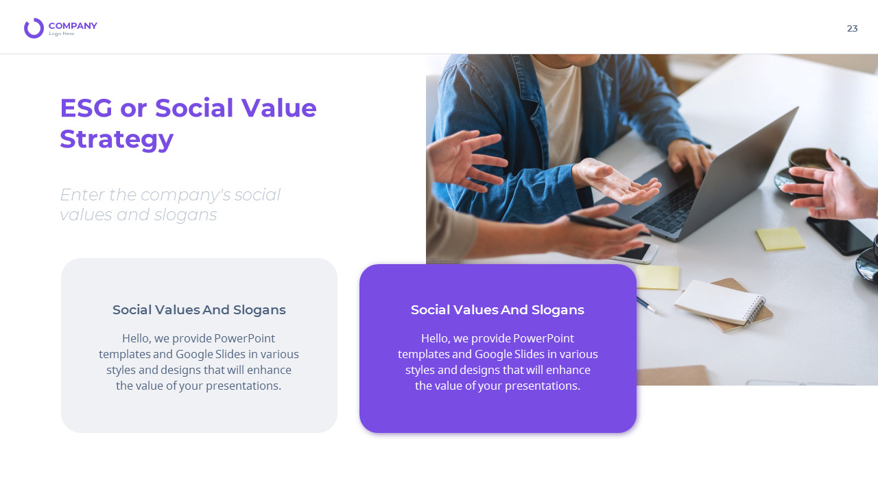 Company Introduction Overview Marketing Presentation PPT