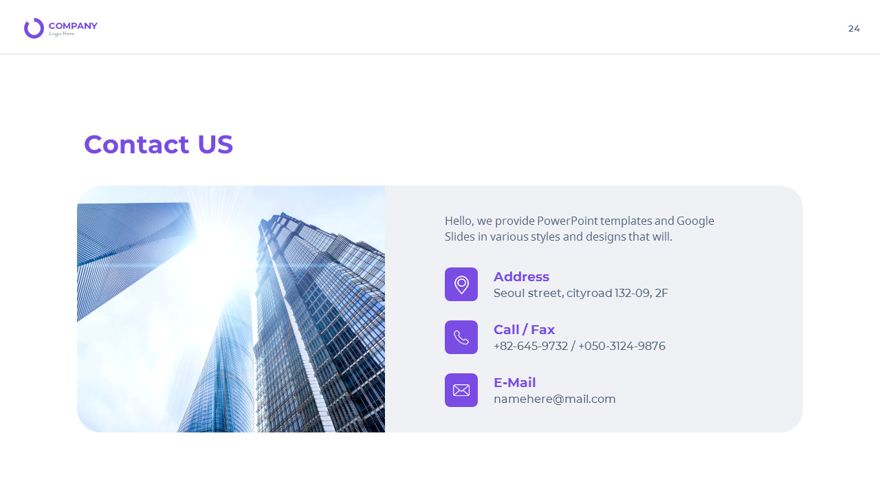 Company Introduction Overview Marketing Presentation PPT