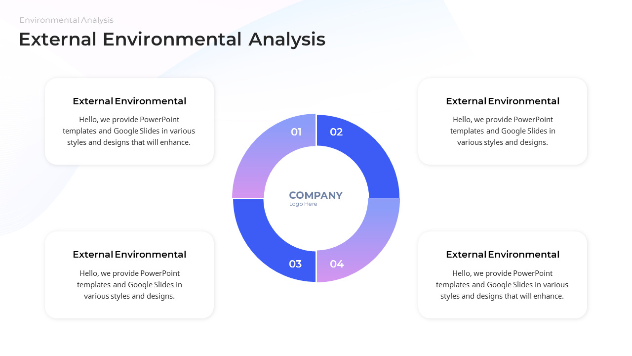 Second Half Goal Simple PPT Templates
