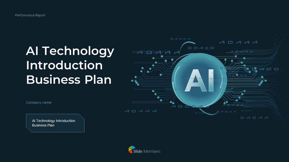 AI Technology Introduction Business Plan Best PowerPoint Templates