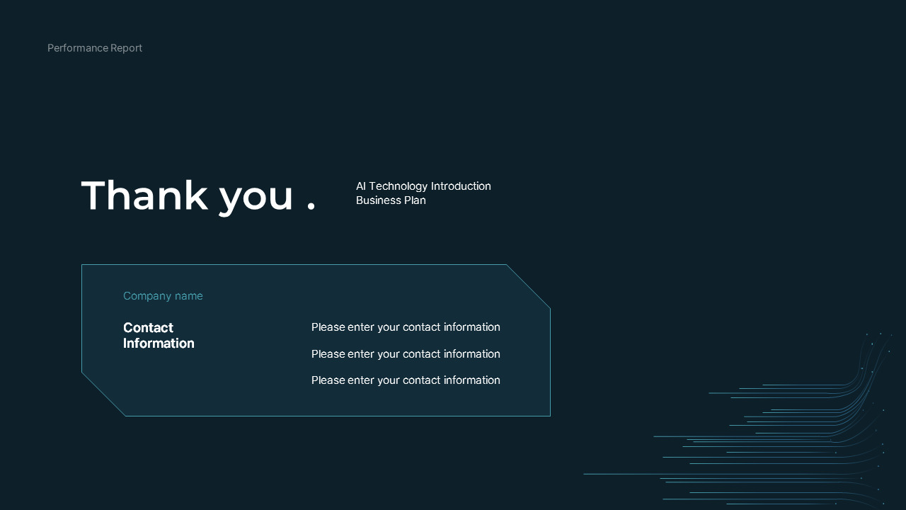 AI Technology Introduction Business Plan Best PowerPoint Templates