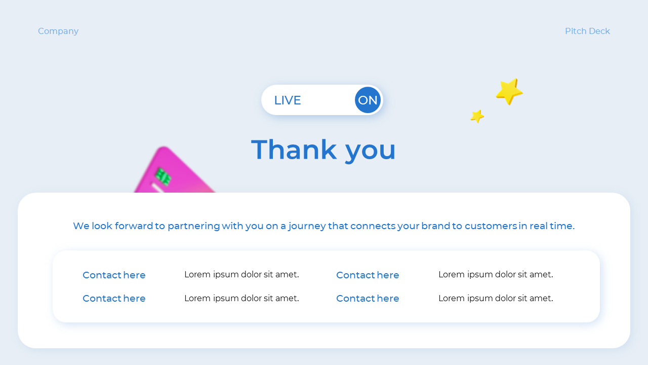 Commerce Proposal building a pitch deck