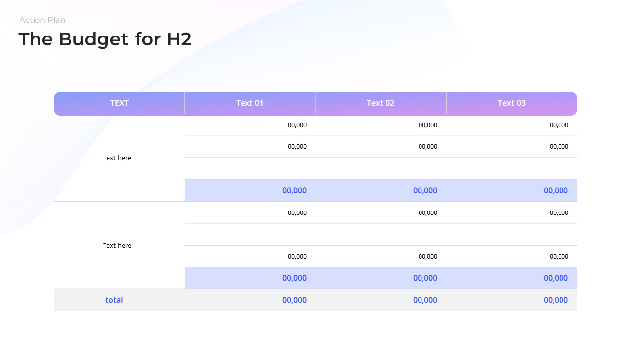 Second Half Goal Simple PPT Templates
