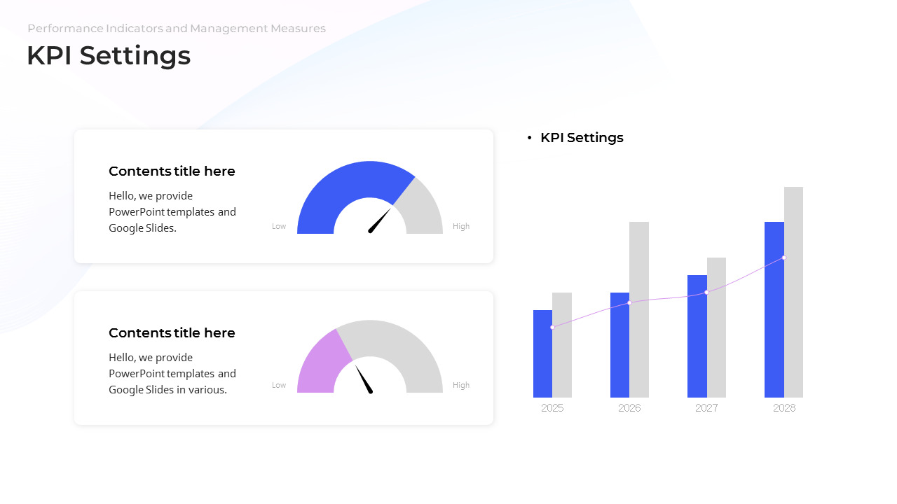 Second Half Goal Simple PPT Templates