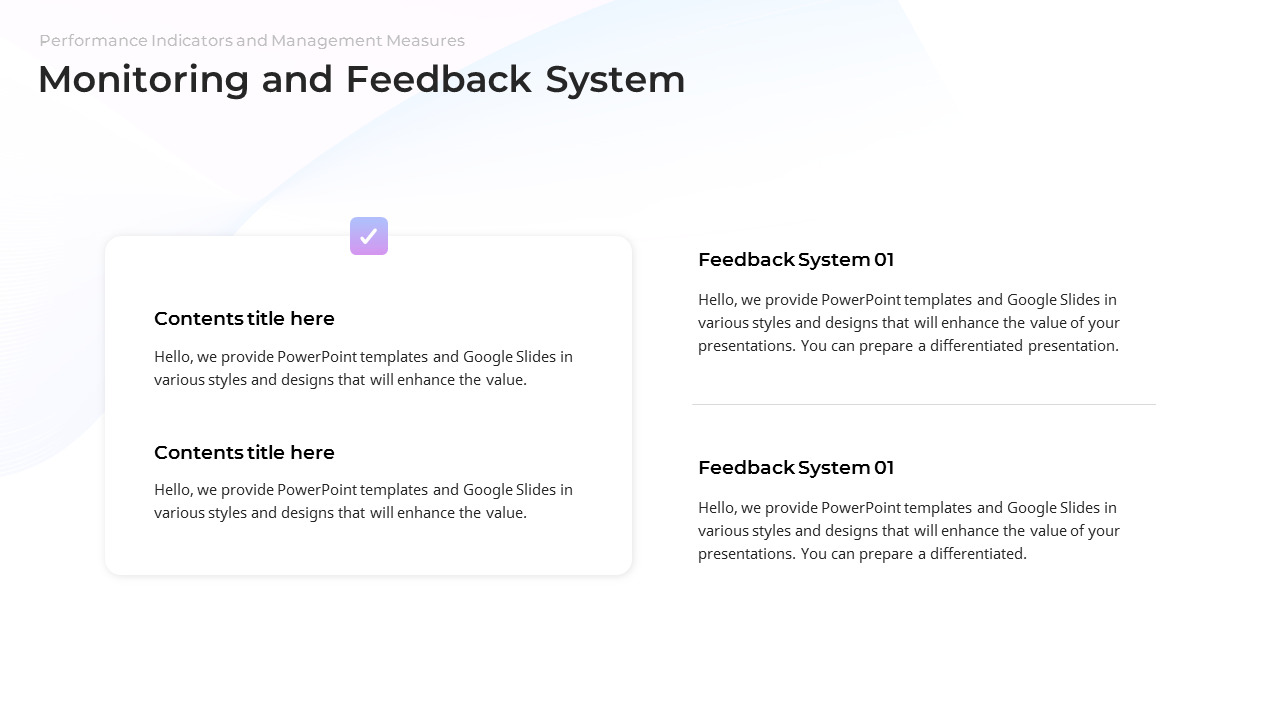Second Half Goal Simple PPT Templates