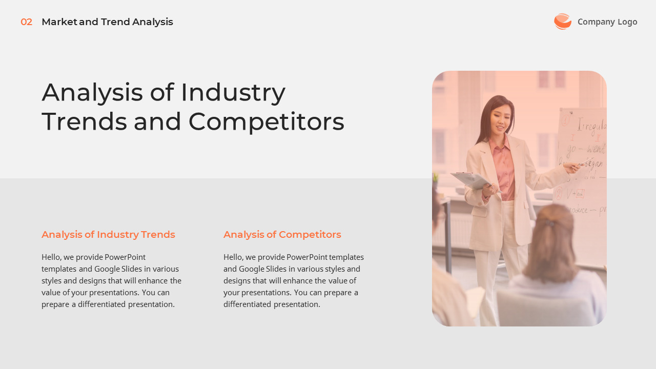 Second Half Marketing Strategy Report presentation slide