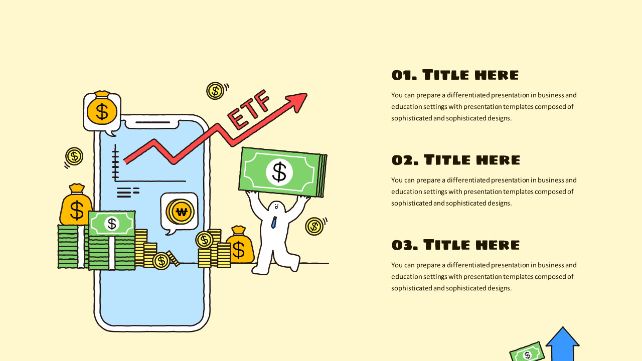 Beginner-Friendly Stock Investment Guide powerpoint template|Finance