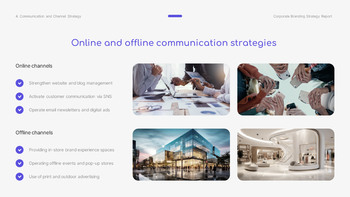 Comprehensive Corporate Branding Strategy Guide google slides design