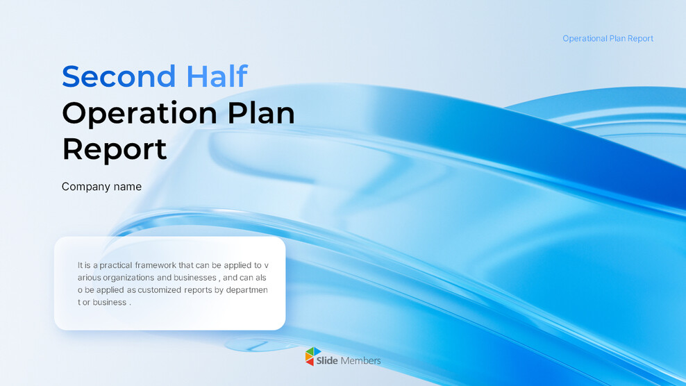 H2 Operational Plan & Performance Report Google Docs PowerPoint
