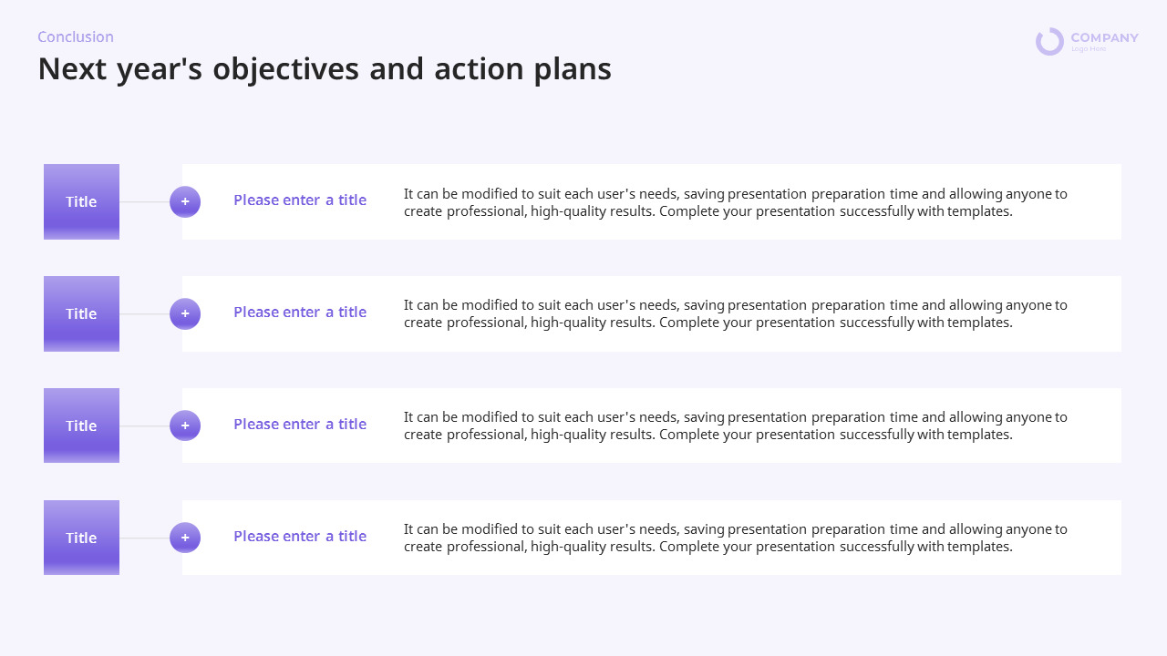 Annual Company Performance PowerPoint Template – Yearly Results ...