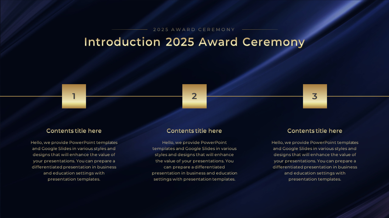 End of Year Awards Ceremony Event Slides [Corporate Celebration ...