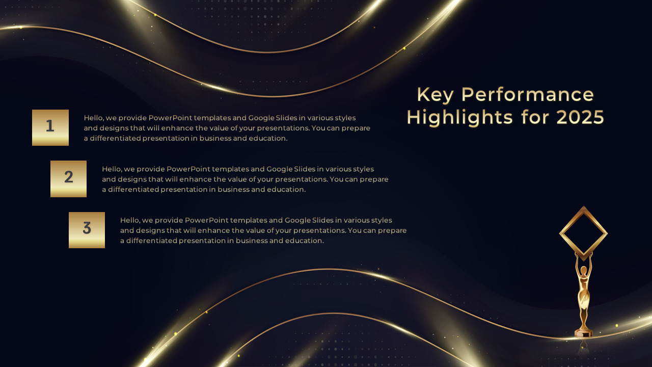 End of Year Awards Ceremony Event Slides [Corporate Celebration & Recognition] ppt samples