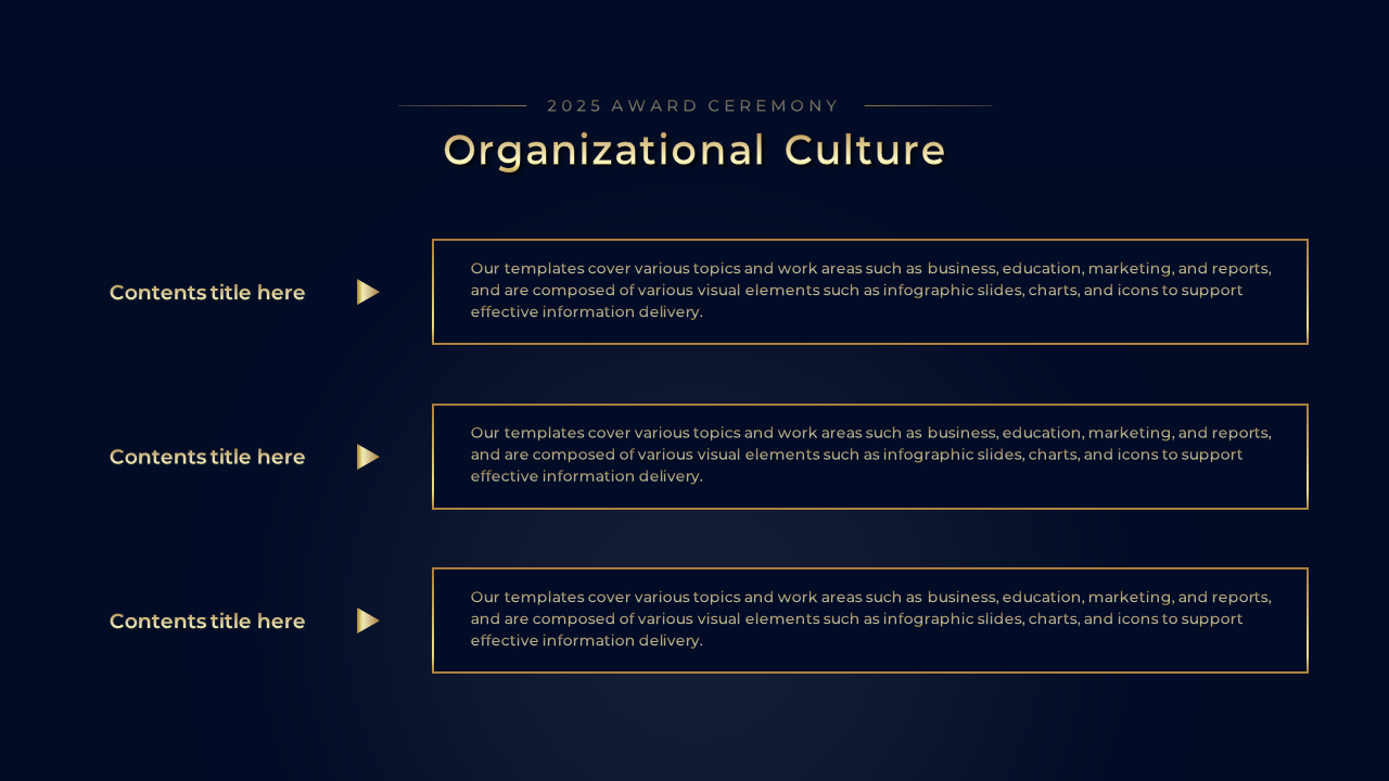 End of Year Awards Ceremony Event Slides [Corporate Celebration ...