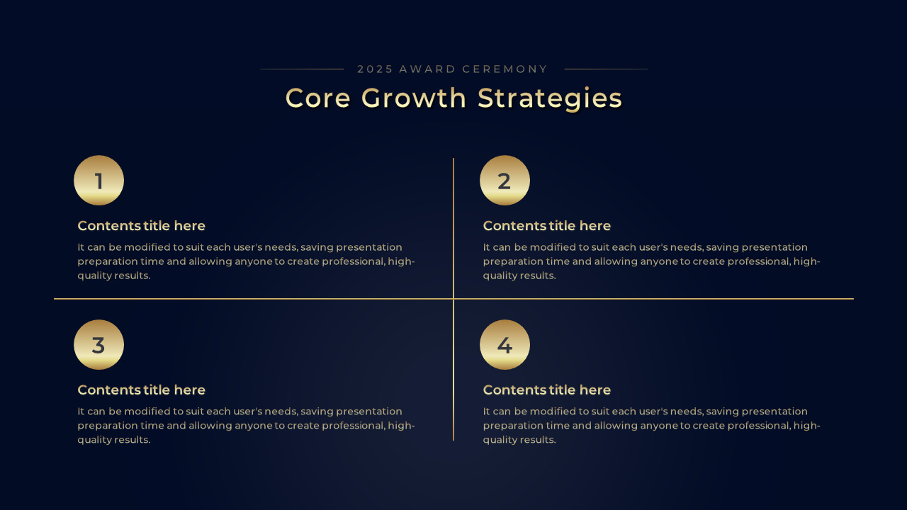End of Year Awards Ceremony Event Slides [Corporate Celebration ...
