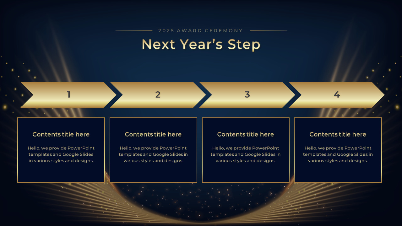 End of Year Awards Ceremony Event Slides [Corporate Celebration ...